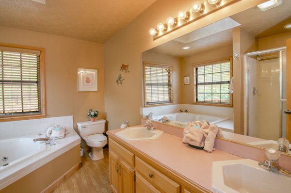 Golden View Lodge Cabin - 6 bedroom 5 bathroom/sleeps 20